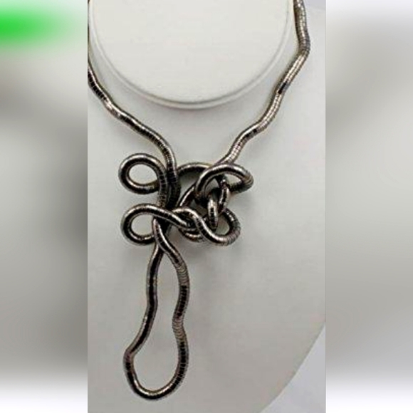 Fashion Jewelry | Jewelry | Snake Necklace Bendable Scale Moldable ...